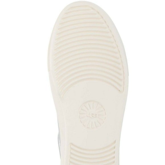 UGG | Shoes | Ugg Womens Sneakers Zilo Metallic Silver Gary Sneaker ...